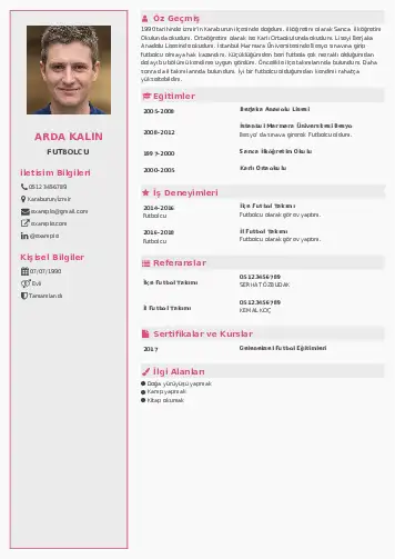 Cv Lazım | Online Cv Hazırlama