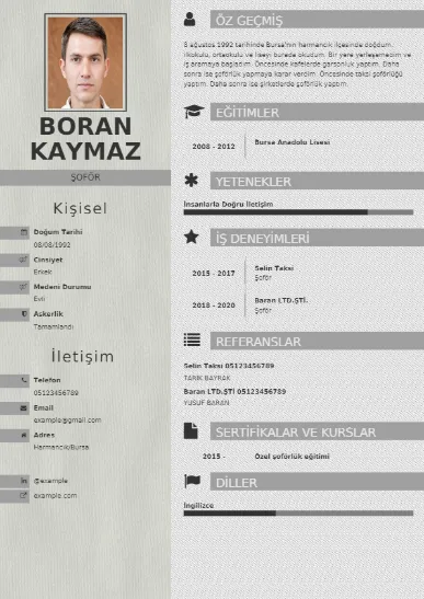 Cv Lazım | Online Cv Hazırlama