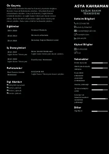 Cv Lazım | Online Cv Hazırlama