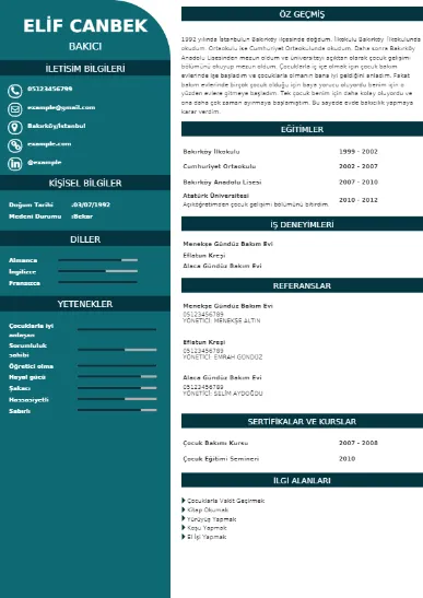 İş Hayatınıza İlk Adım Atabilmek için Profesyonel CV’ler Hazırlayın ...