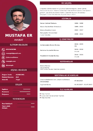 Cv Lazım | Online Cv Hazırlama