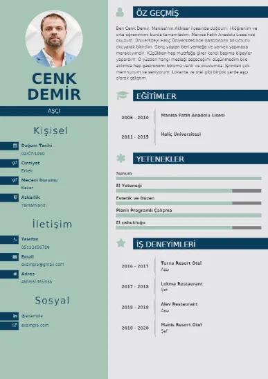 Cv Hazırlama Formu İle Profesyonel Cv Doldurma | Cv Lazım