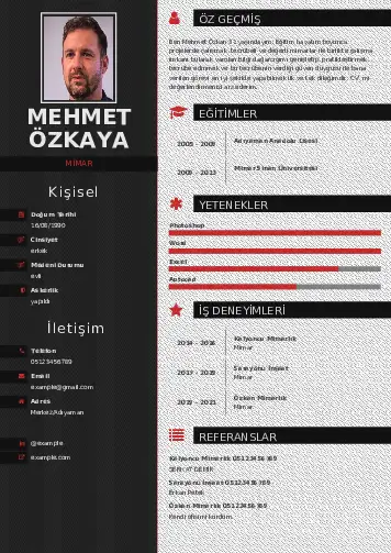 Cv Hazırlama Formu İle Profesyonel Cv Doldurma | Cv Lazım